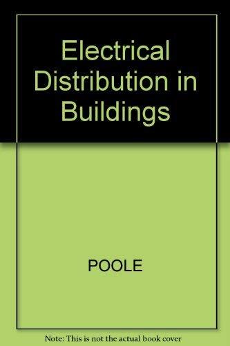Electrical Distribution in Buildings By POOLE 9780632018529 | eBay ...