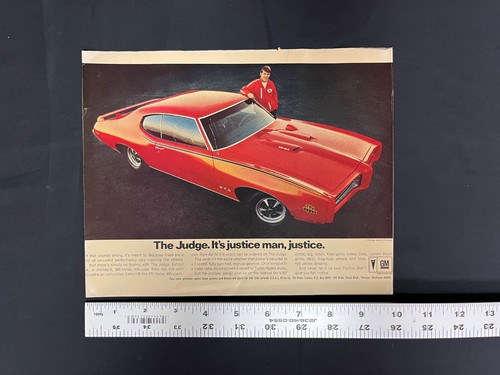 GTO Judge “it’s Justice” Advertisement | eBay Australia