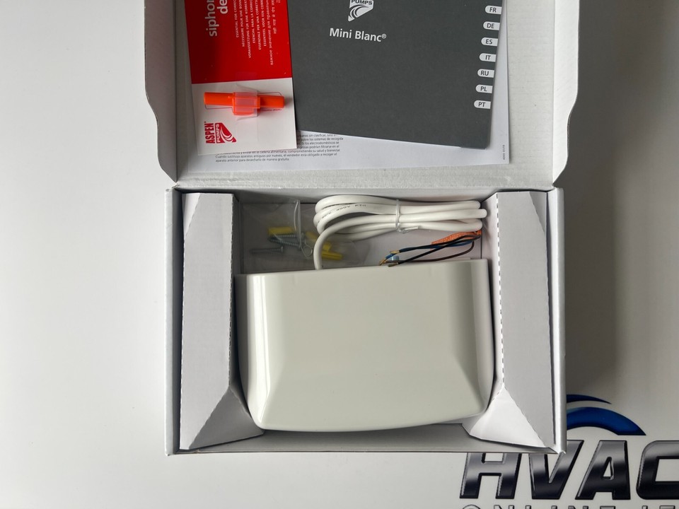 Aspen Mini blanc FP1080/2 Condensate Pump 10Mtr lift reservoir pump air ...