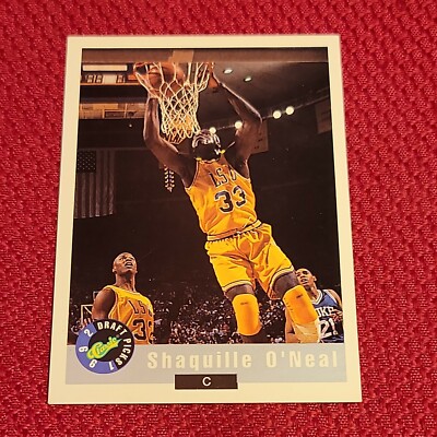 SHAQUILLE O'NEAL lsu Promo #1 ROOKIE rc classic 1992 orlando magic ...