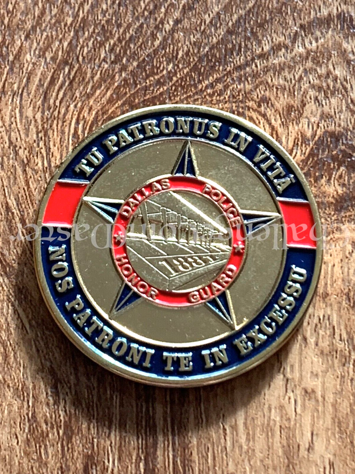 E56 Dallas Police Department Honor Guard Texas State Challenge Coin | eBay
