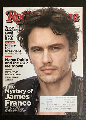 ROLLING STONE MAGAZINE #1258 James Franko 4-7-2016 Rock & Roll ...
