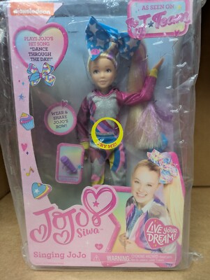 JoJo Siwa Singing Doll Plays Worldwide Party Song New In Box Star ...