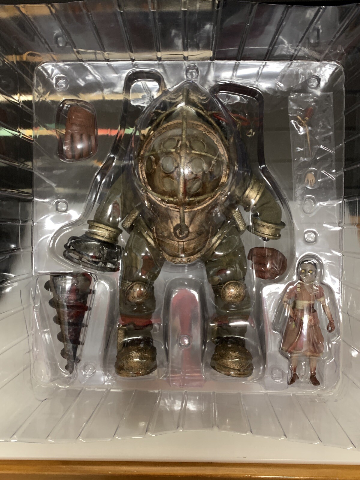 Threezero Bioshock Big Daddy And Little Sister 1/6 Scale Collectible Figure