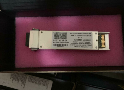 Alcatel-Lucent 1AB375380005 XFP OC192/10GBASE-ER/EW 40km 1550nm NGI7ALRMAA | eBay
