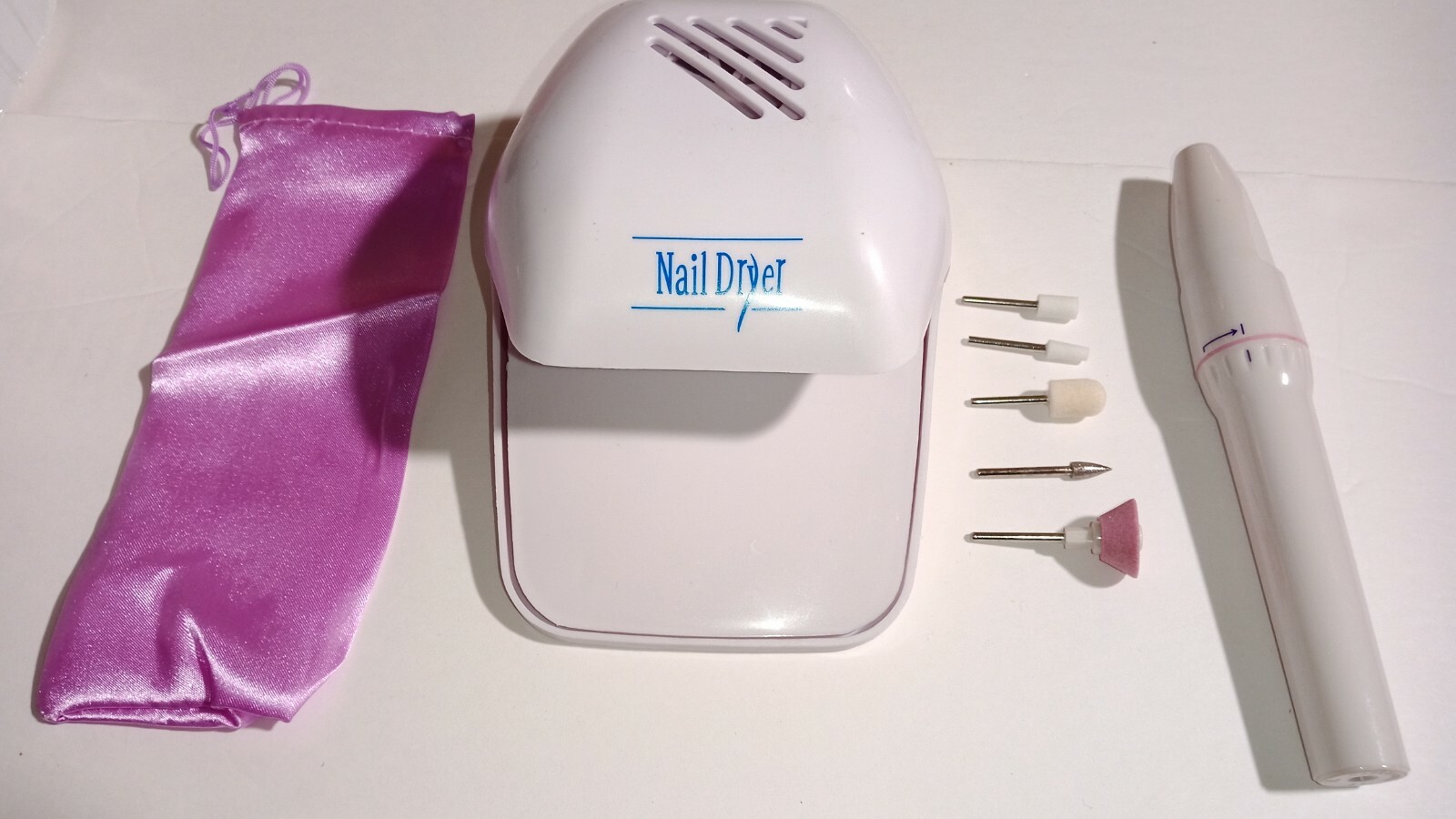 5 in 1 Nail Trimming Kit Salon Shaper Manicure Pedicure Art Nail Dryer ...