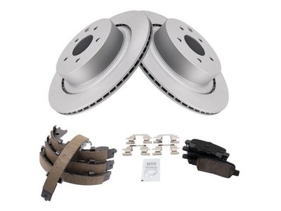 For 2008-2013 Infiniti G37 Brake Pad Rotor and Parking Brake Kit Rear ...