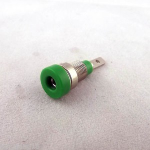 Green Multimeter Instrument 2mm Binding Post Banana Jack Panel Mount ...