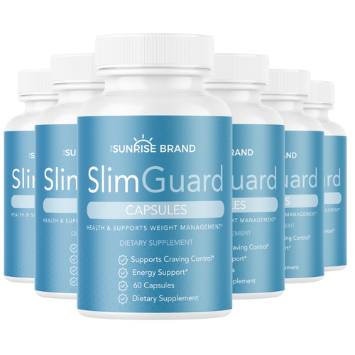 Slim Guard Health & Supports Weight Management 6 Bottles 360 Capsules ...