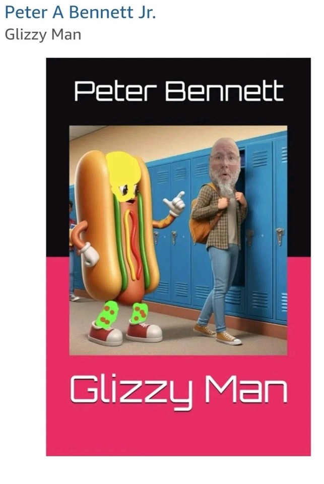 Glizzy Man Superhero Hot Dog Paperback Book For Teens And Pre-teens | eBay