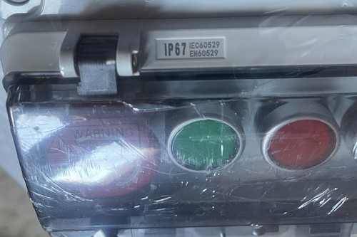 IP67 Waterproof Push Button Emergency Stop Switch - Red & Green Black 🔴 ...