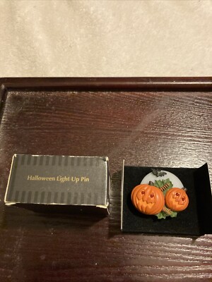 Avon Halloween light up pin In Box, 1994, Unused, Been In Storage | eBay