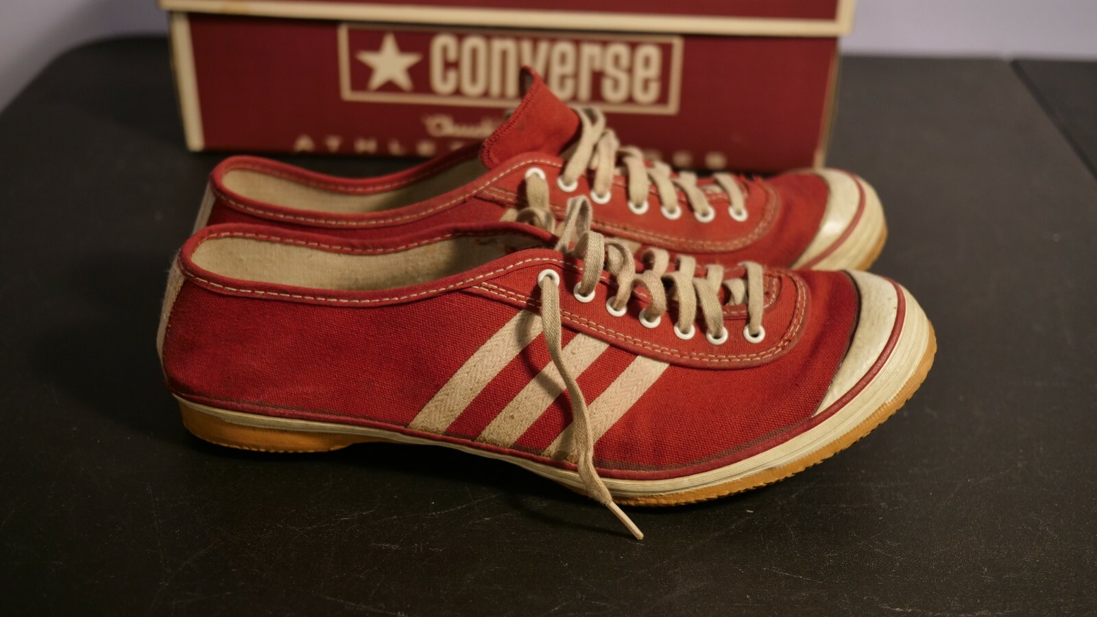 Vintage Converse Chuck Taylor Track Star, Red (IOB, VG condition) | eBay