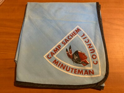 BSA, Vintage Camp Sachem Neckerchief, Minuteman Council | eBay
