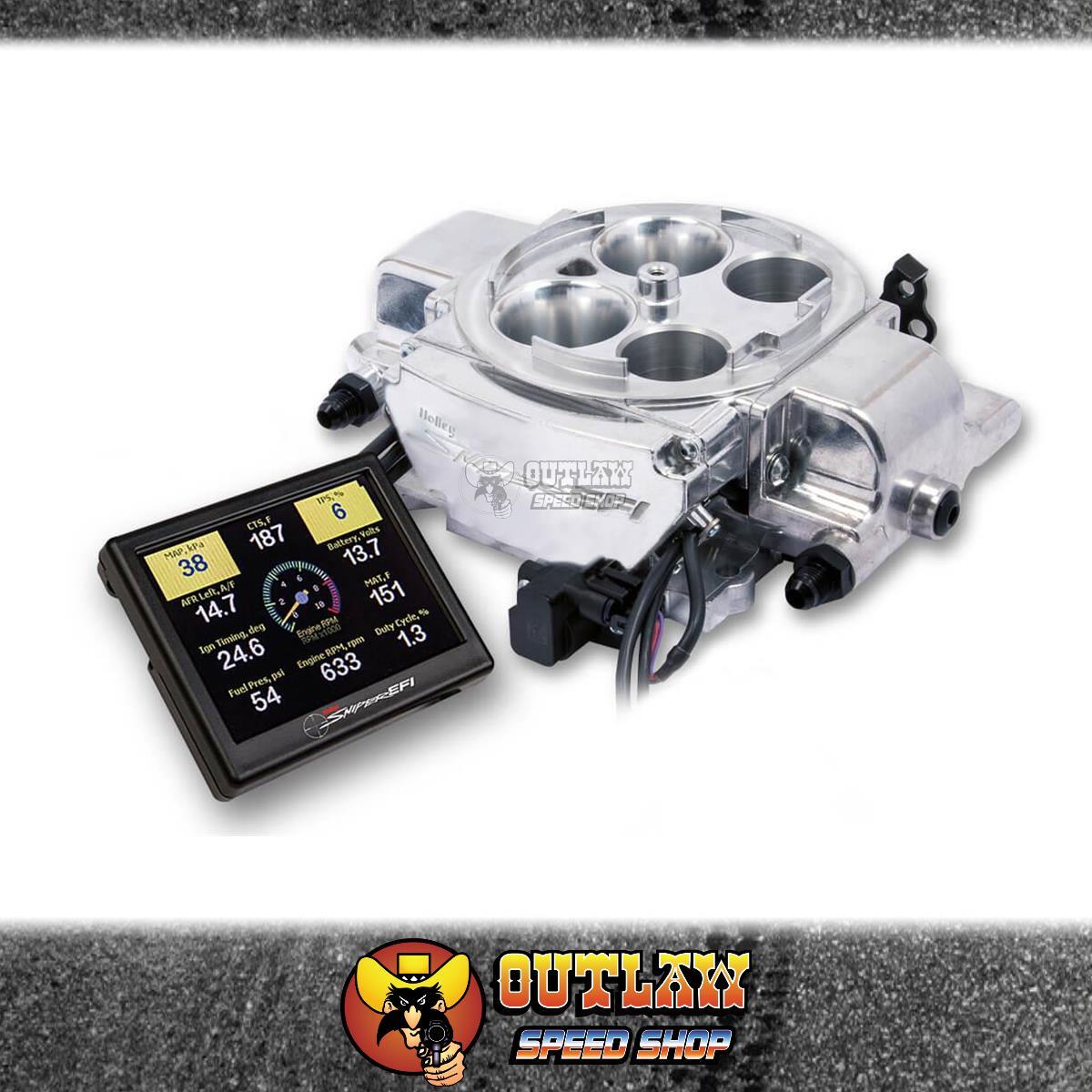 HOLLEY EFI SNIPER CONVERSION QUADRAJET MASTER KIT POLISHED - HO550-867K ...
