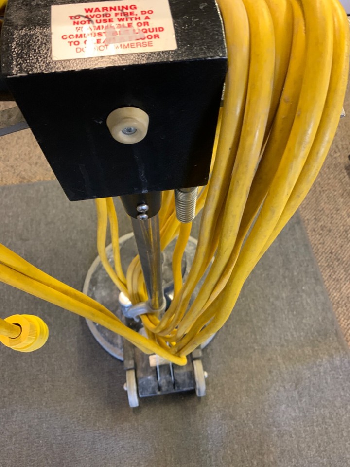 Triple S SSS floor Buffer Q-LINE SERIES Q-205 low speed Quiet scrubber ...