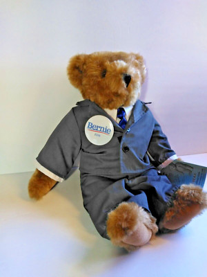 Vermont Teddy Bear 🧸 Bernie Sanders 2016 Special Edition 16” Plush Made ...
