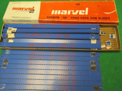 100pc MARVEL ARMSTRONG HACK SAW BLADE 10 32 TOOTH METAL HACKSAW 1032C ...