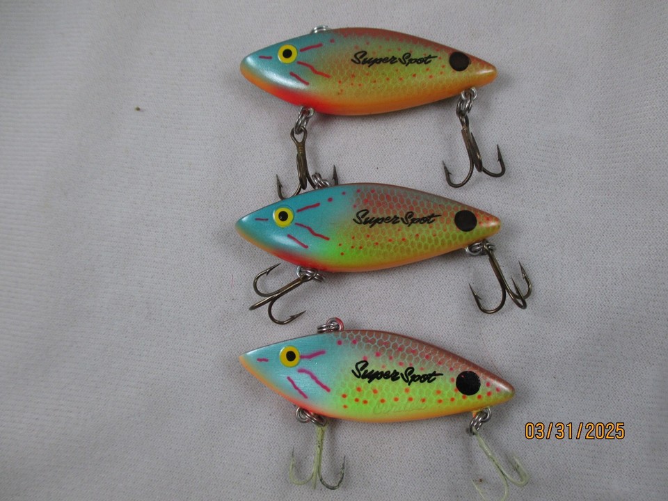 JIMMY HOUSTON AUTOGRAPH SUPER SPOT lot the smaller size bass fishing ...