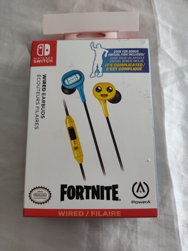 Fornite Peely PowerA Wired EarBuds- Nintendo Switch | eBay