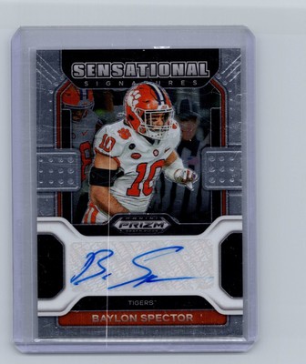 2023 Panini Chronicles #ss-bsp Baylon Spector Auto Sensational Swatches ...