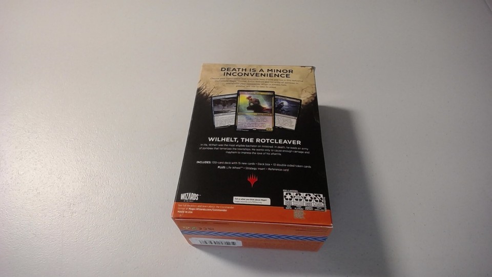 MTG Magic Innistrad Midnight Hunt Commander Deck English UNDEAD ...