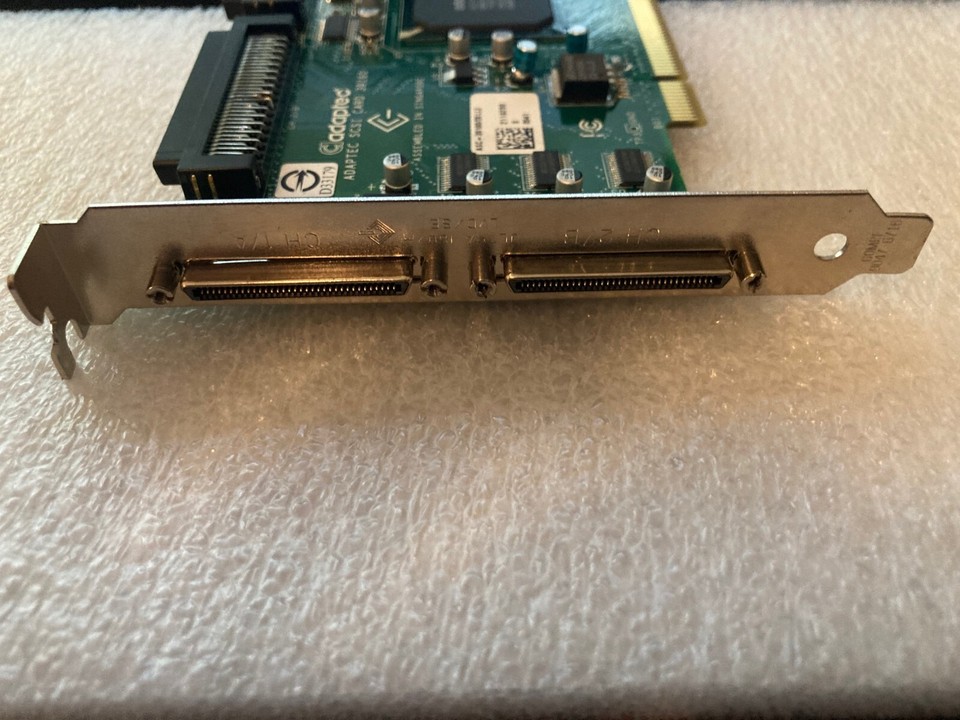 Dell Adaptec SCSI Card controller adapter ASC 39160 UP601 | eBay