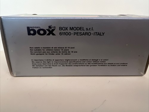 Box Model 1:43rd Scale 1966 Ferrari 275 GTB4 "Targa Florio" | eBay