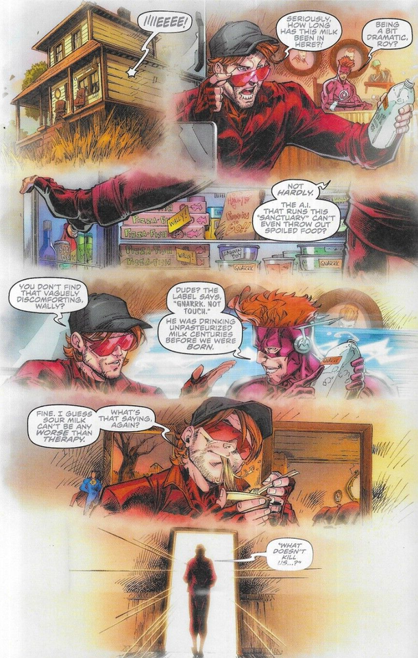 Flash Forward Comic 1 Cover B Variant Lee 2019 Scott Lobdell Booth ...