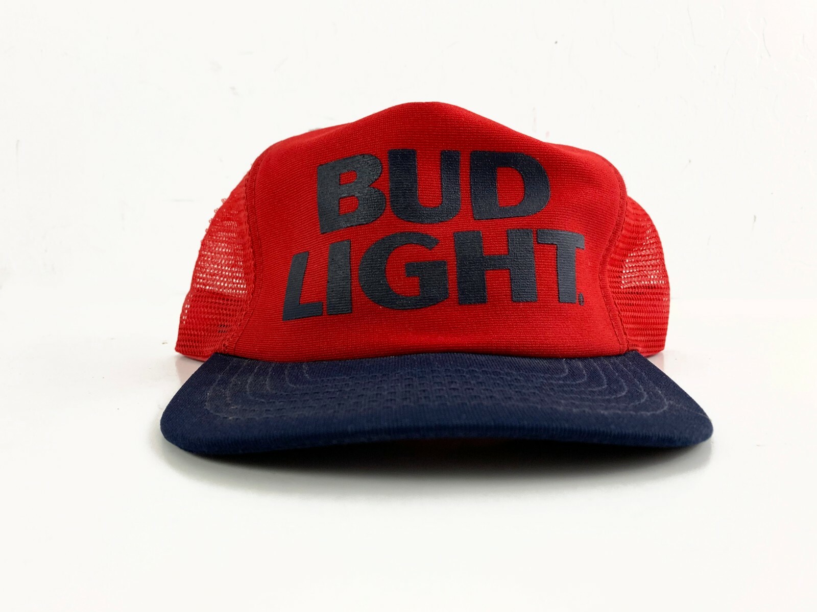Bud Light Beer 80s Advertising Party Vintage Mesh Tru… - Gem
