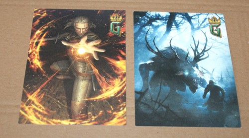 Gwent The Witcher 3 Deck Cards Game Collectible Postcard Set from ...