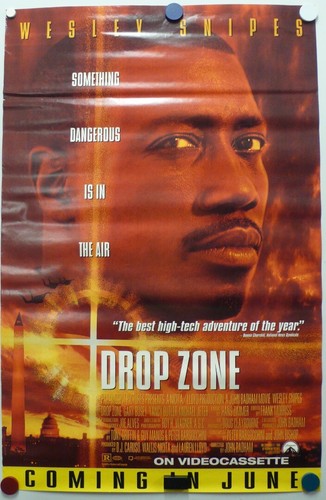 DROP ZONE 1994 Wesley Snipes, Gary Busey, Yancy Butler, Micheal Jeter ...