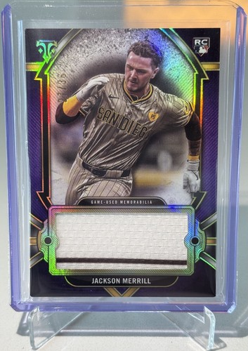 2024 Topps Triple Threads - Jackson Merrill - Rookie Single Jumbo Relic ...