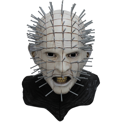 Hellraiser Pinhead Deluxe Full Head Costume Latex Mask Cosplay Adult ...