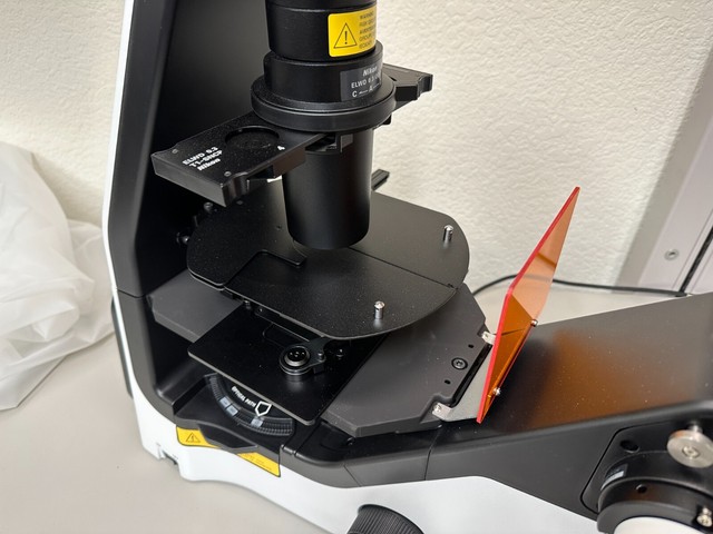 Nikon Eclipse Ts2-FL Inverted Microscope w/ DS-Fi3 Camera computer ...