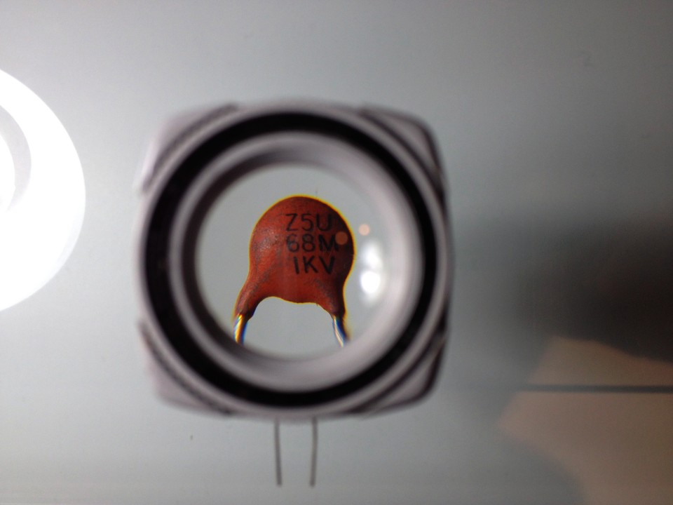 68pf 1000v dc Ceramic Disc Capacitor (5 pack) | eBay