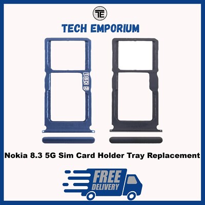 For Nokia 8.3 5G TA-1243 TA-1251 Sim & Micro SD Card Holder Sim Tray ...