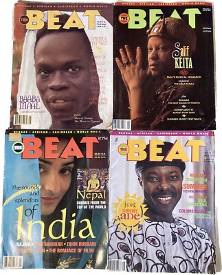 The Beat Magazine Reggae African Caribbean World Music Lot of 4 | eBay