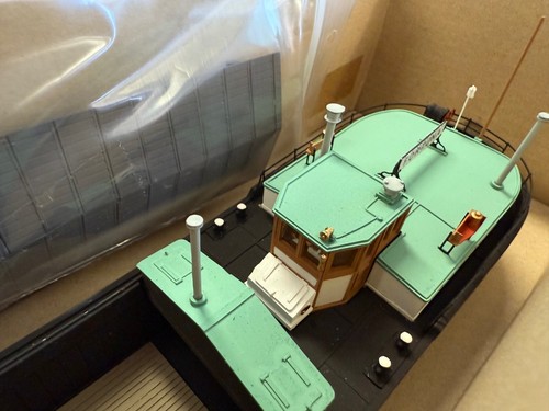 N SCALE? SELF PROPELLED RIVER BARGE BEAUTIFUL RE-LIST SEE PICS/READ ...