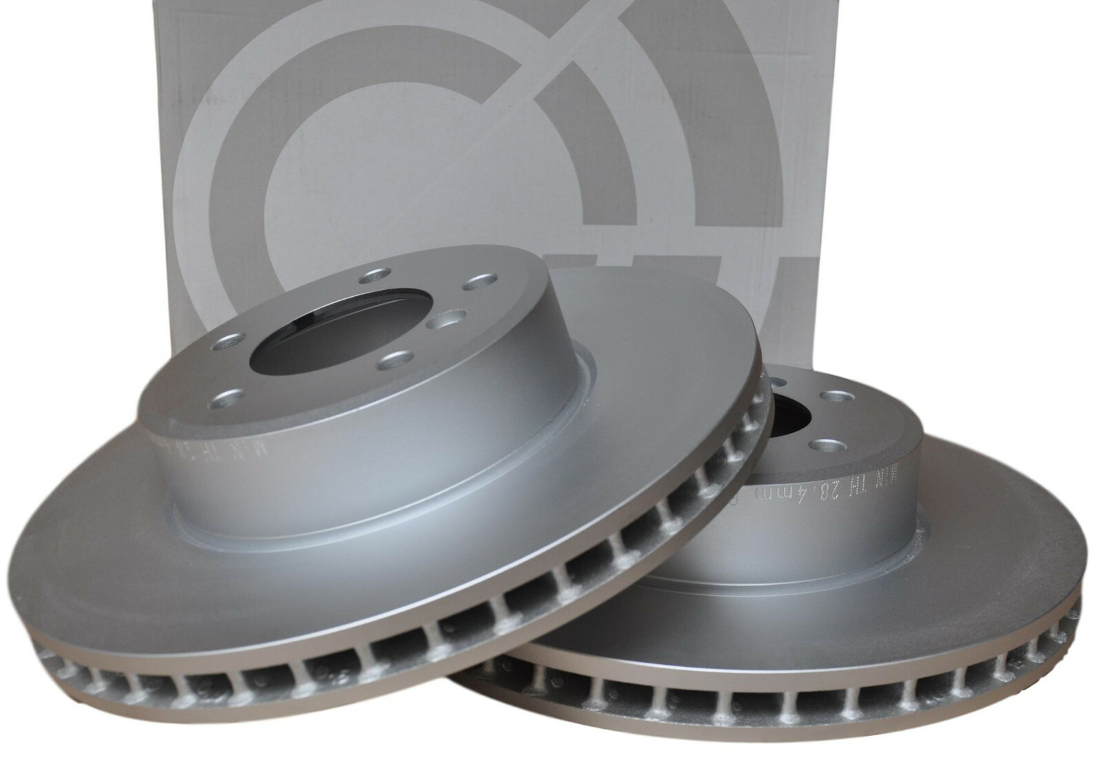 2 x ORIGINAL BMW 34116864906 BREMSSCHEIBE belüftet VORNE für E60 E61 ...