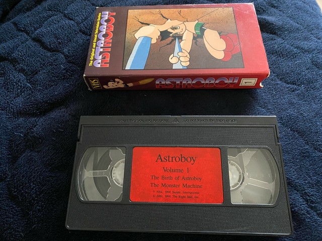 Astro Boy - V. 1 (VHS, 1992) for sale online | eBay