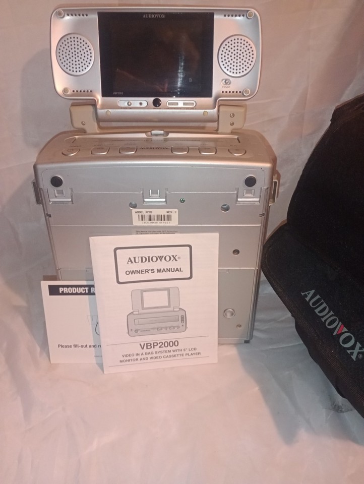 AudioVox Portable VHS Player | eBay