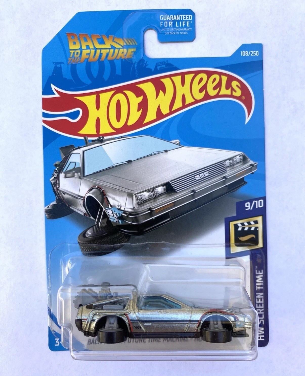 Hot Wheels Back To The Future Time Machine ZMAC Super Treasure Hunt ...