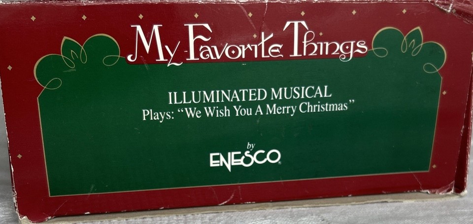 Enesco My Favorite Things Shadow Box Music Box Rare Find | eBay