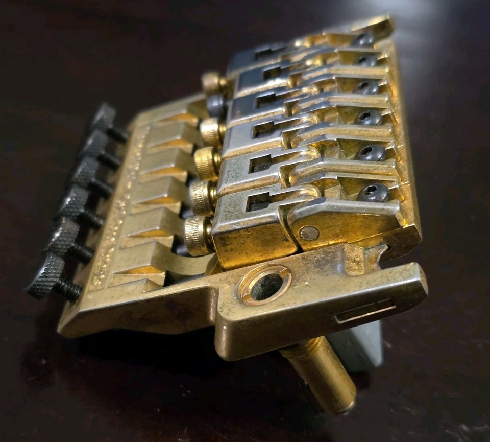90's Ibanez Lo-Pro Edge Floyd Rose Tremolo Unit Bridge Gold Made in ...