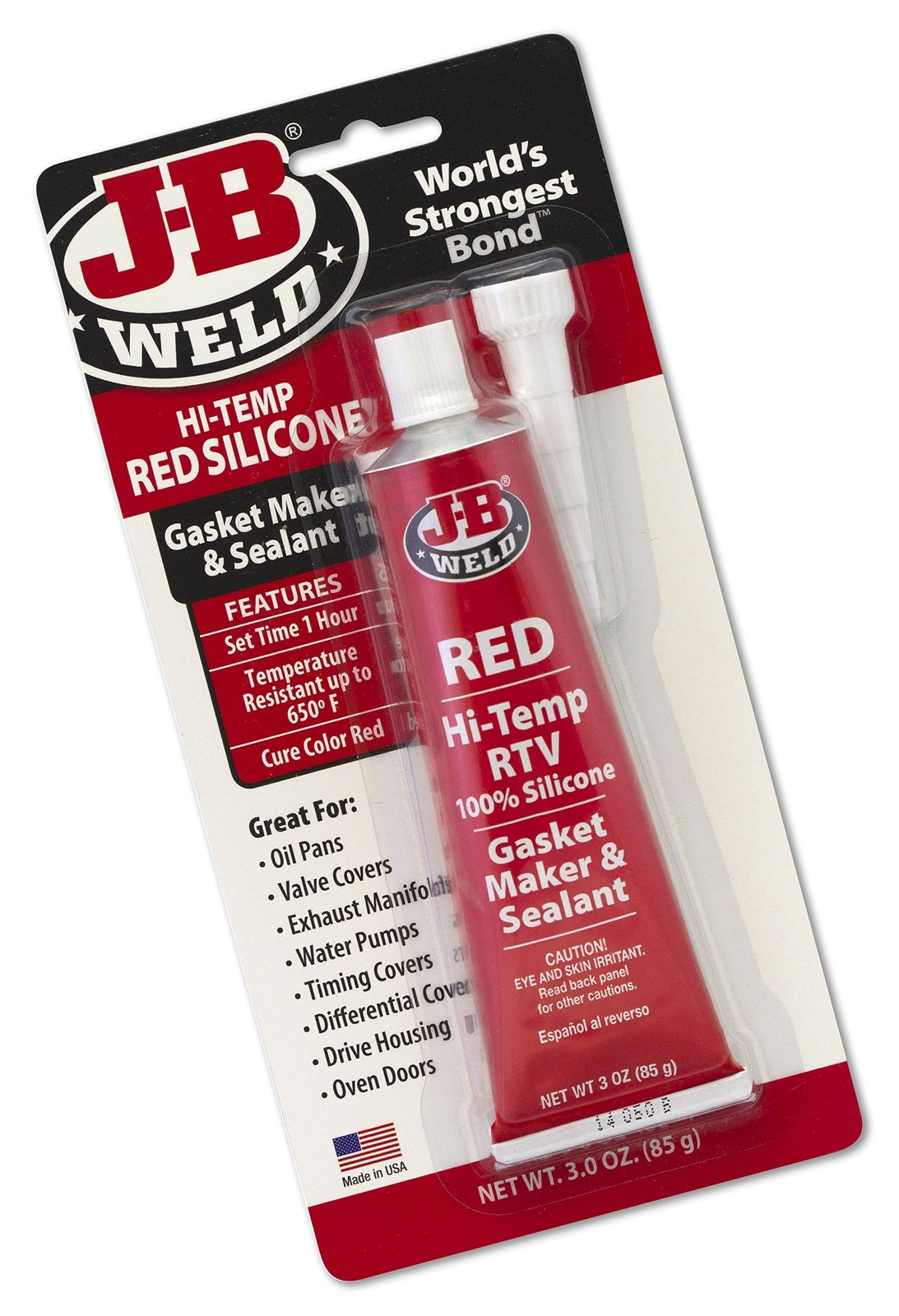 J-B Weld 31314 High Temperature RTV Silicone Gasket Maker and Sealant ...