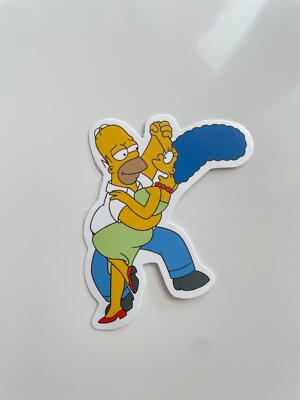 The Simpsons Sticker Homer & Marge | eBay.de