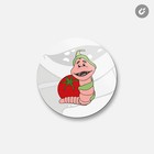 Fifi And The Flowertots Cartoon Diggly | 4'' X 4'' Round Decorative ...