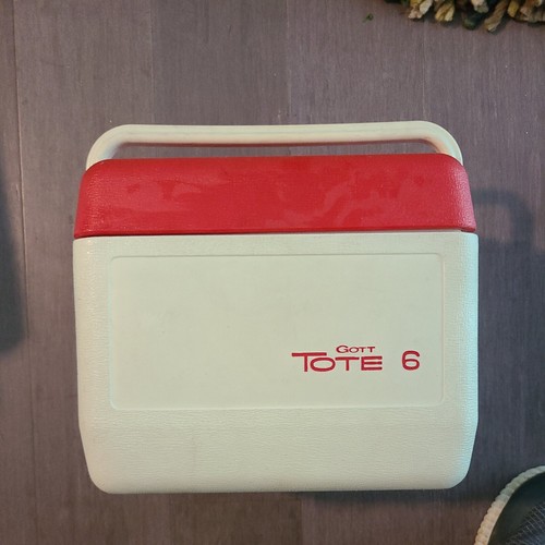 Gott Tote 6 Vintage Personal Cooler Ice Chest Lunchbox | eBay