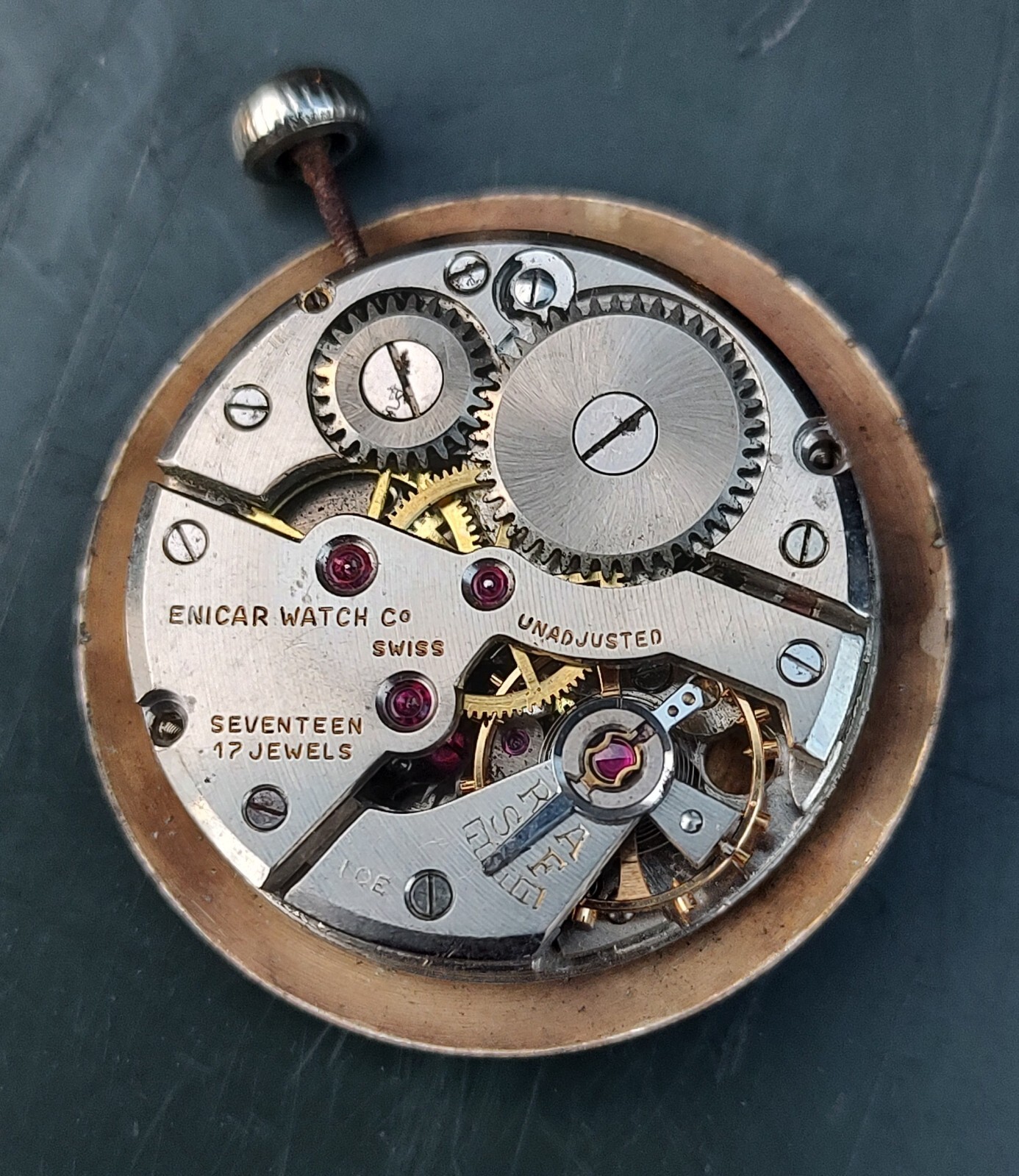Genuine Enicar Sweep Sec Movement (cal AR 410) in Running Order!! | eBay